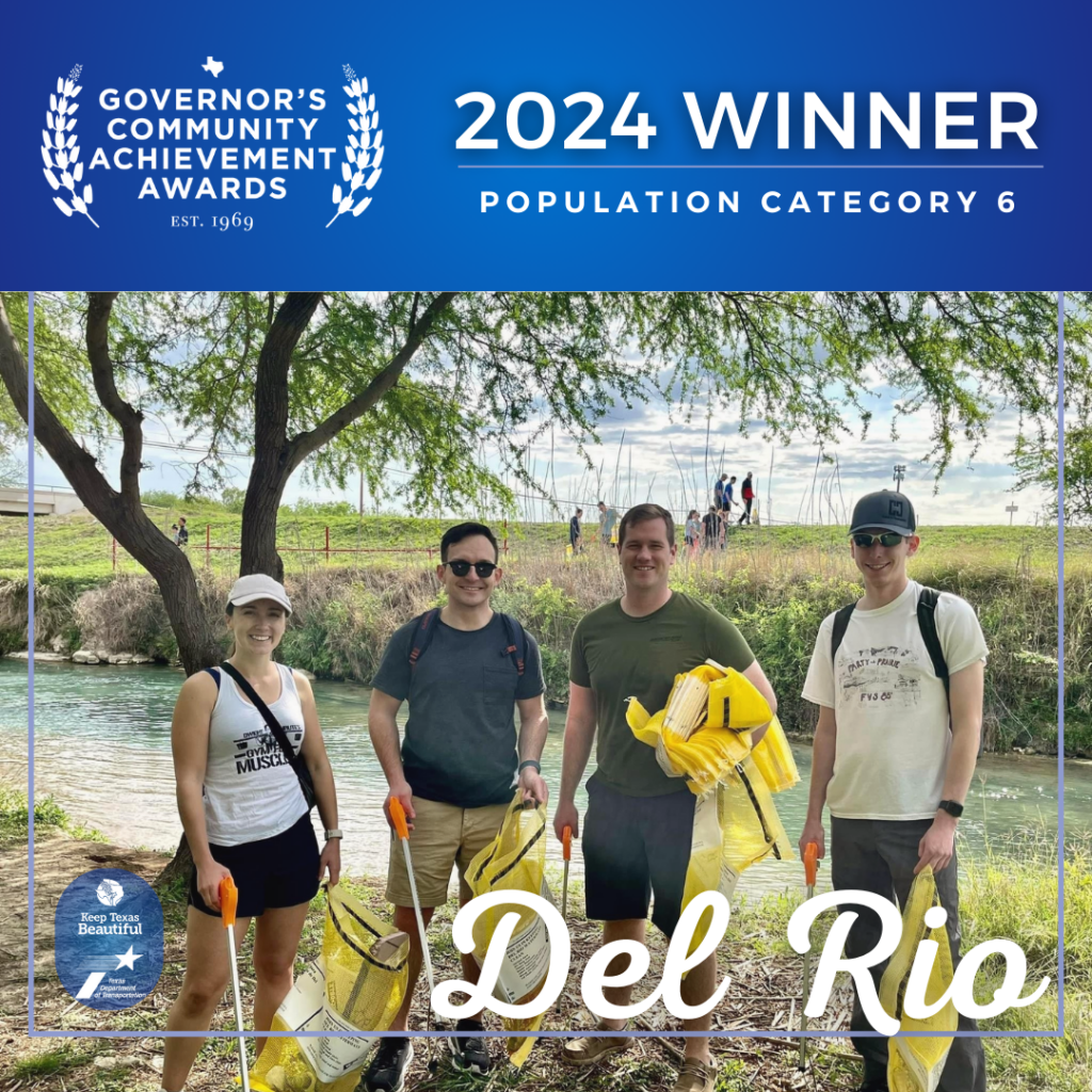The 2024 Governor's Community Achievement Winners - Keep Texas Beautiful