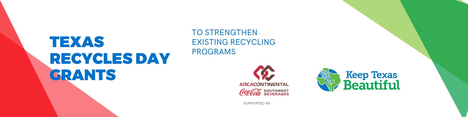 Texas Recycles Day Grant Applications Close - Keep Texas Beautiful