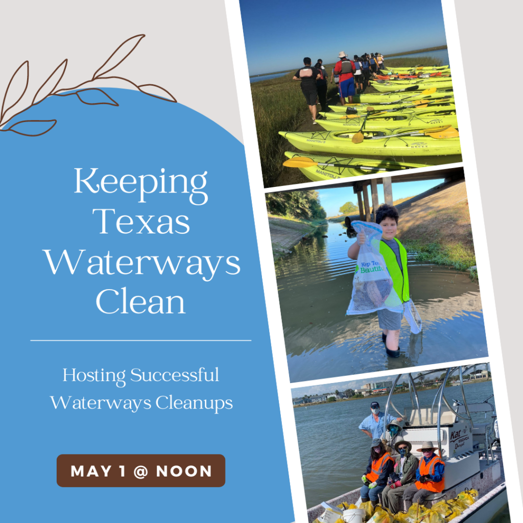 Keeping Texas Waterways Clean - Webinar - Keep Texas Beautiful